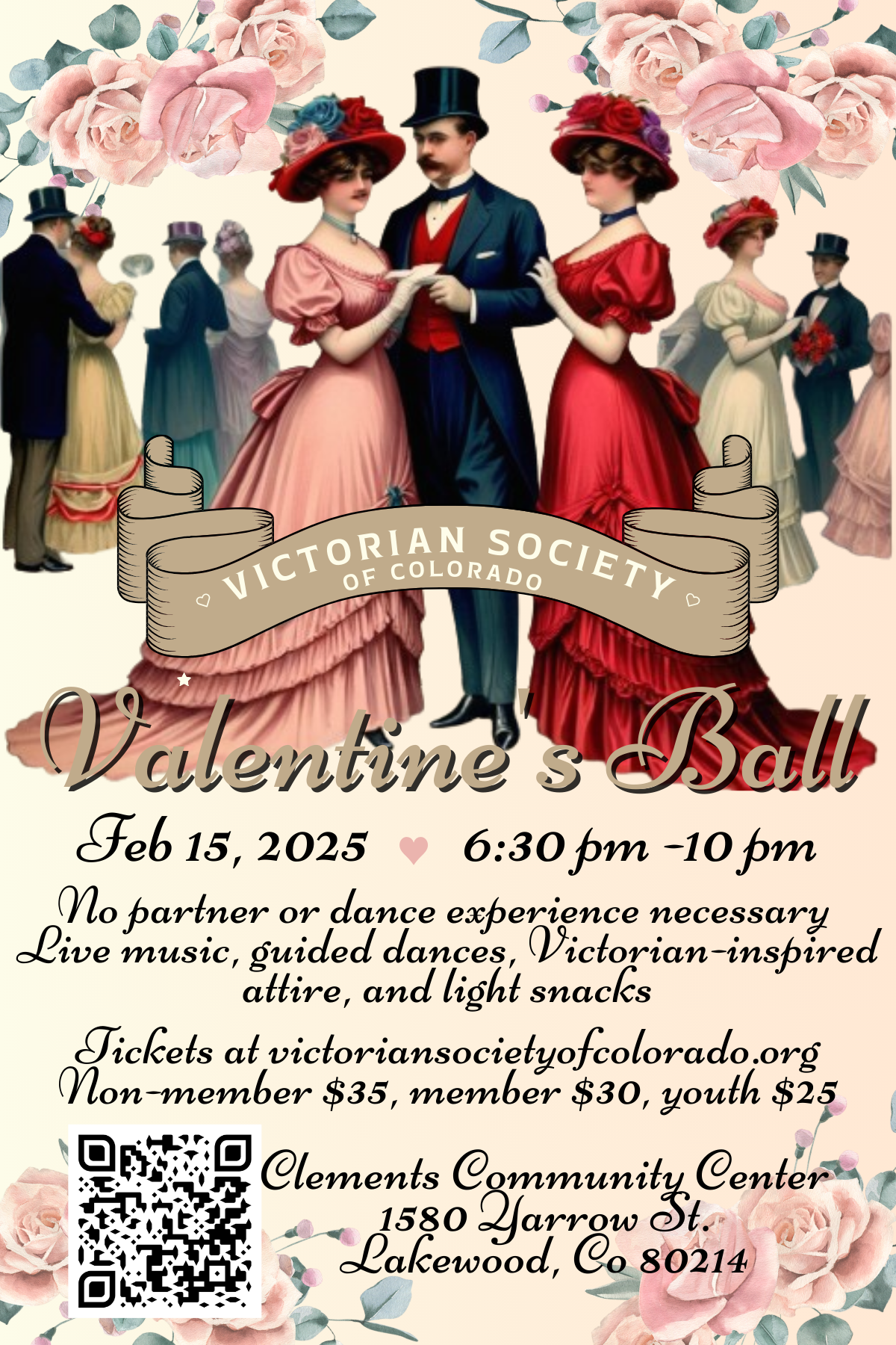 2025 Valentine's Ball | Victorian Society of Colorado